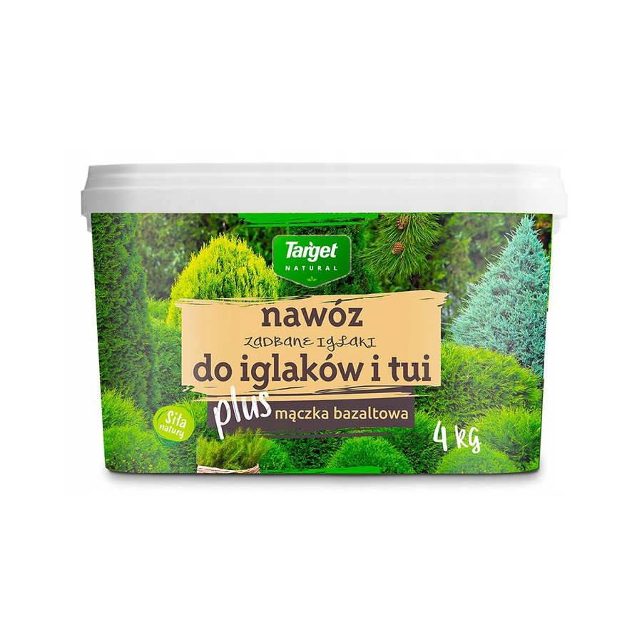 Nawóz do Iglaków i Tui z Mączką Bazaltową 4kg Target | Sklep Gardenowo